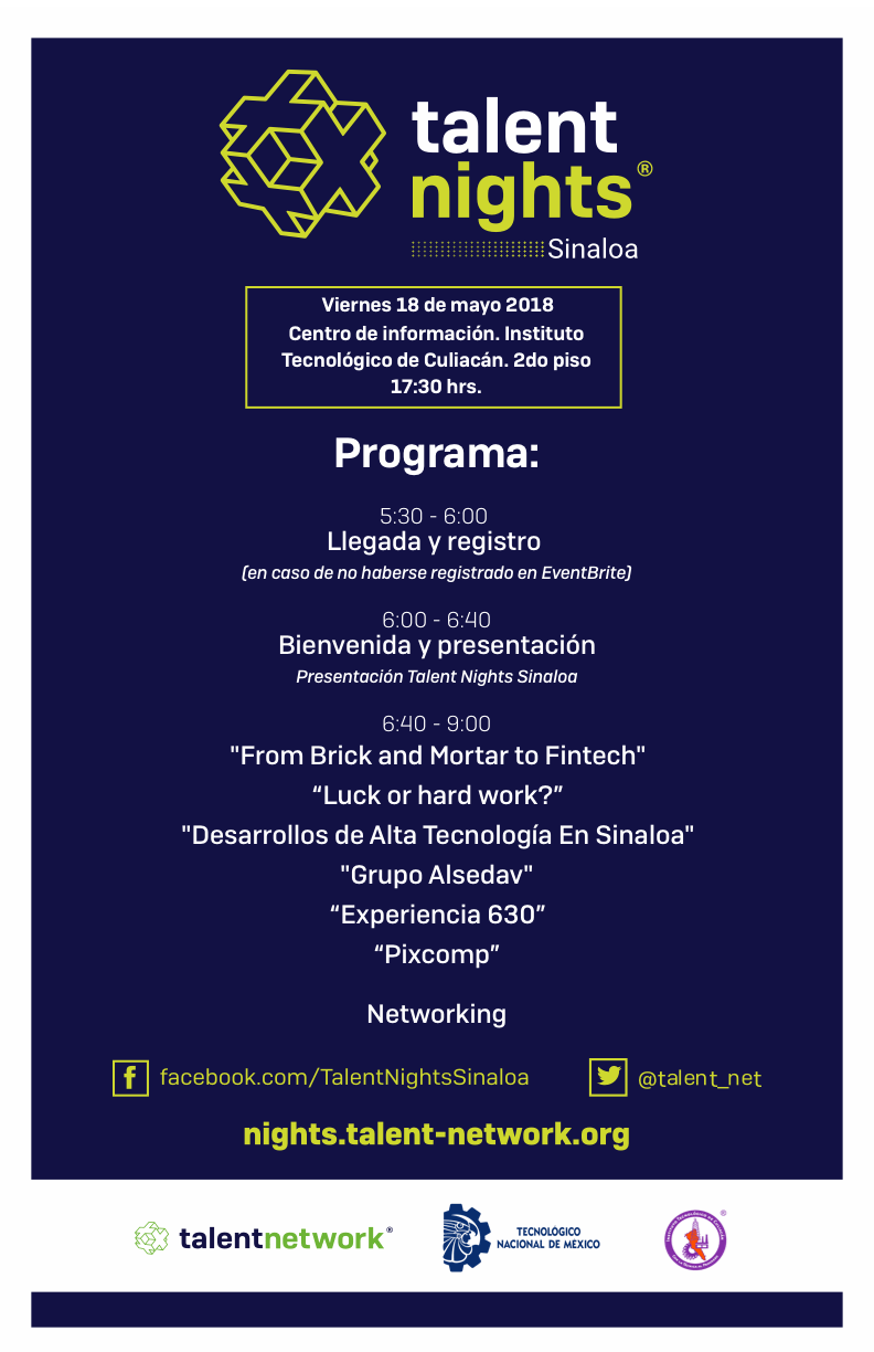 Talent Nights Sinaloa – TecNM-Culiacán